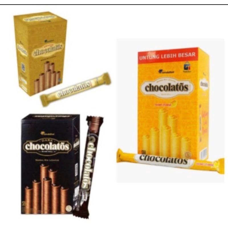 Jual Chocolatos 16 gram (1 pack isi 20 pcs) | Shopee Indonesia