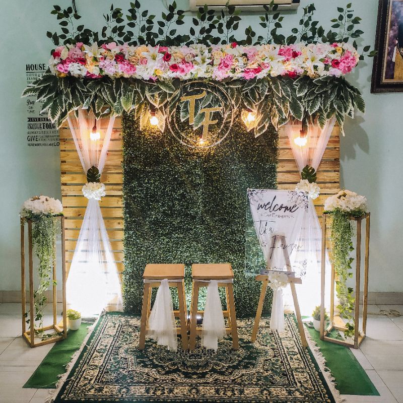 Jual Backdrop PKK 2 palet uk 2,2m x 2m / backdrop lamaran / backdrop ...