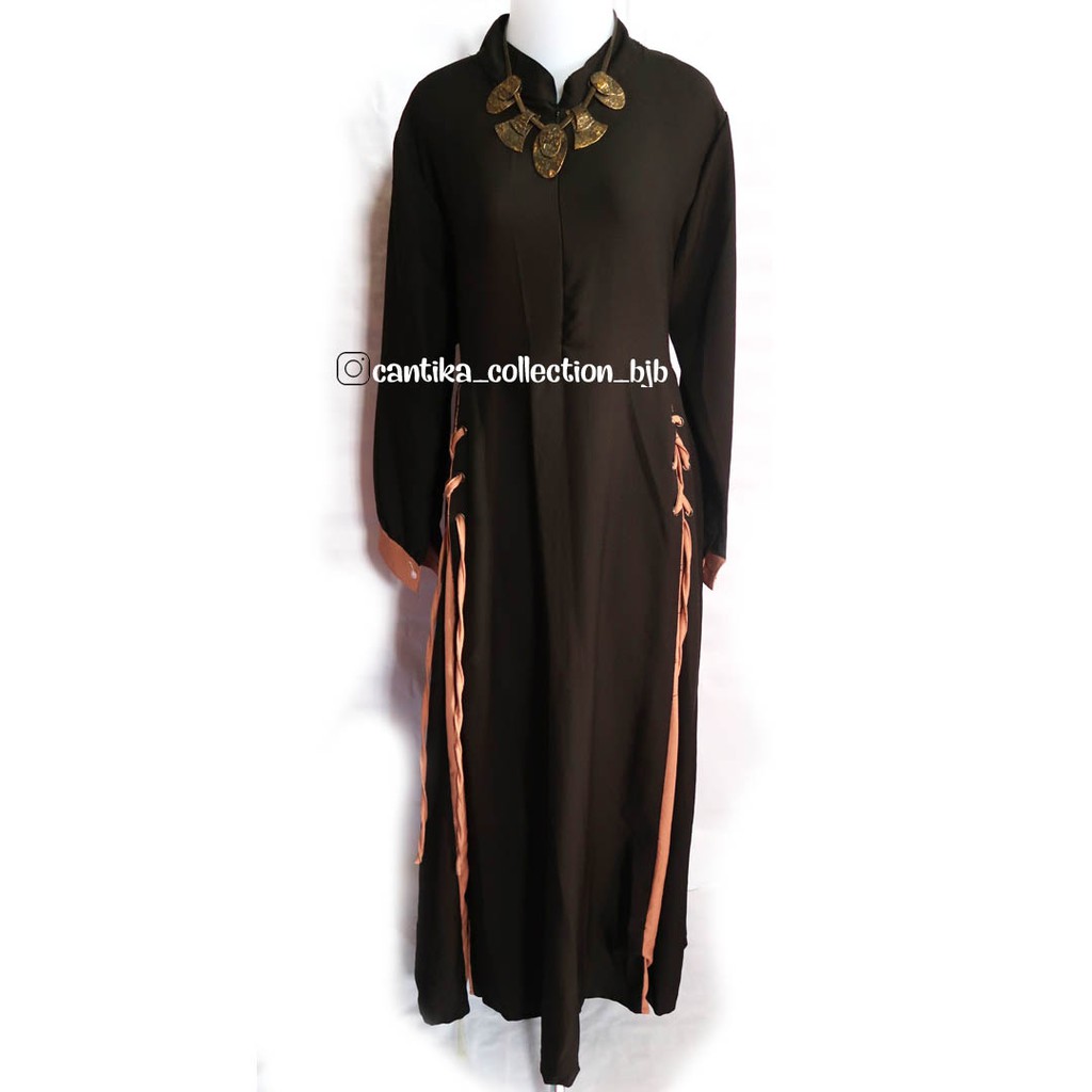 Jual GAMIS MUSLIM SORA Model Tali (REAL PICT) | Shopee Indonesia