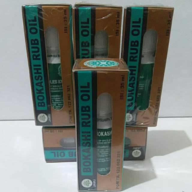 Jual Jamu BOKASHI RUB OIL 35ml(100% original) | Shopee Indonesia