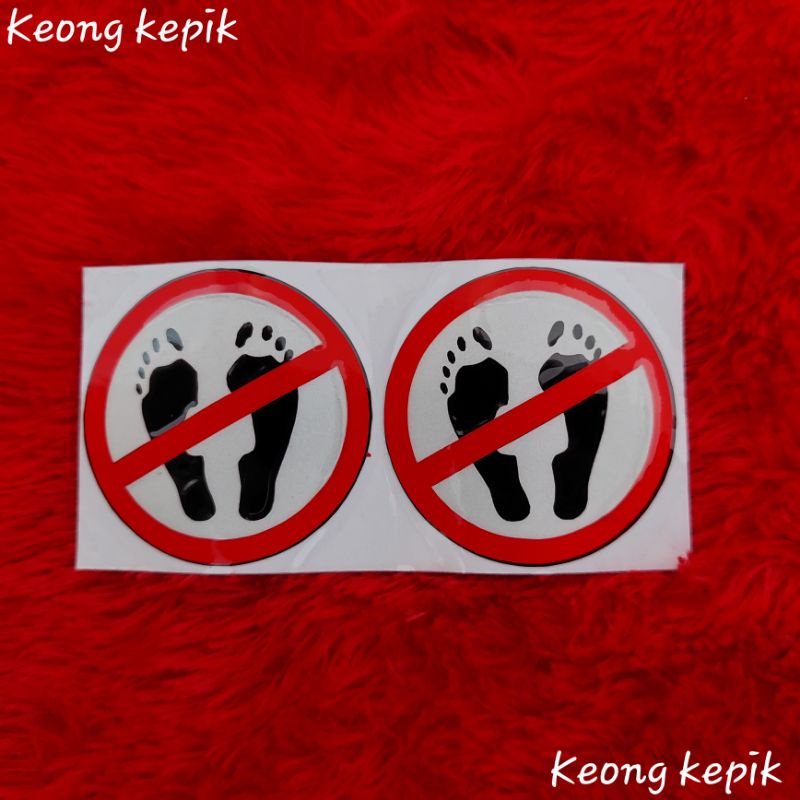 Jual STIKER STICKER KECIL CUTTING GAMBAR KAKI | Shopee Indonesia