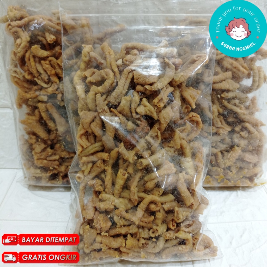 Jual Keripik Usus Crispy | Snack Kiloan Cemilan Camilan Makanan Ringan ...