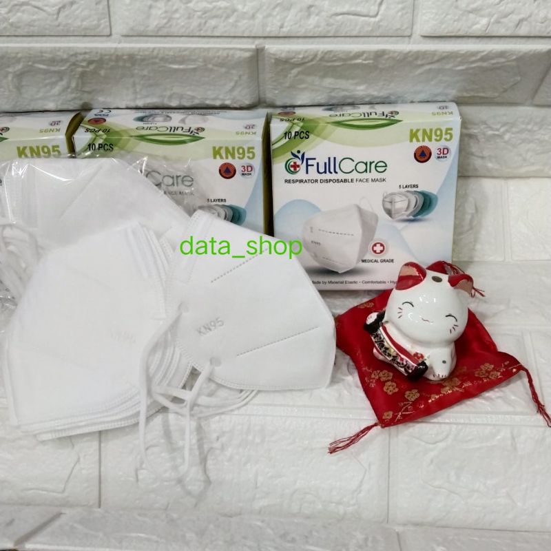 Jual Masker KN95 respirator 5ply putih masker 5ply KN95 respirator ...