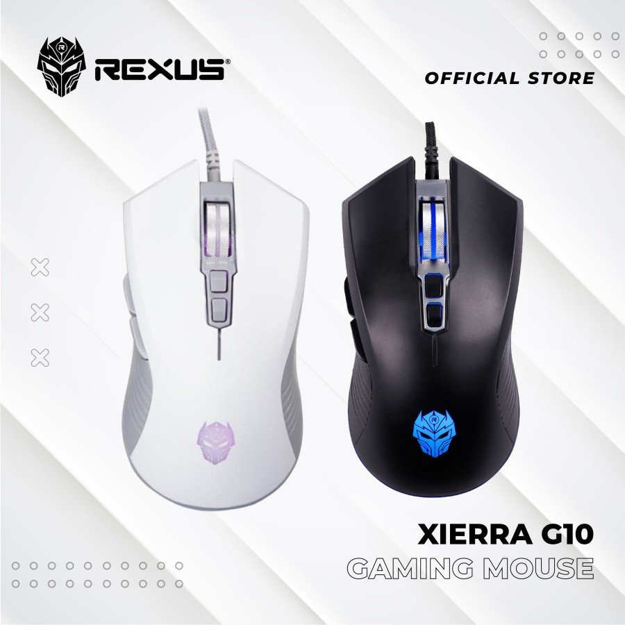 Jual MOUSE REXUS G10 GAMING XIERRA Indonesia|Shopee Indonesia