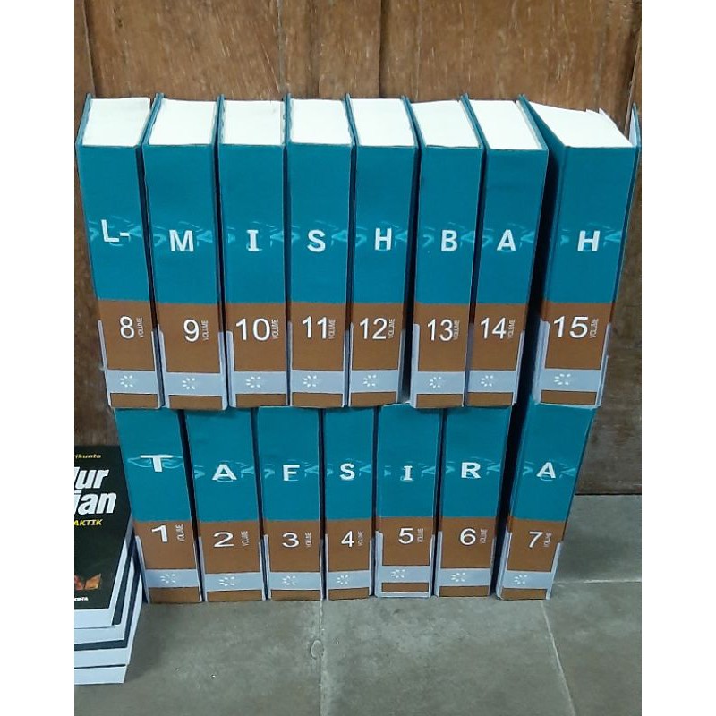 Jual Paket 15 Jilid TAFSIR AL MISBAH EDISI REVISI Jual Paket 15 Jilid TAFSIR AL MISBAH EDISI REVISI
