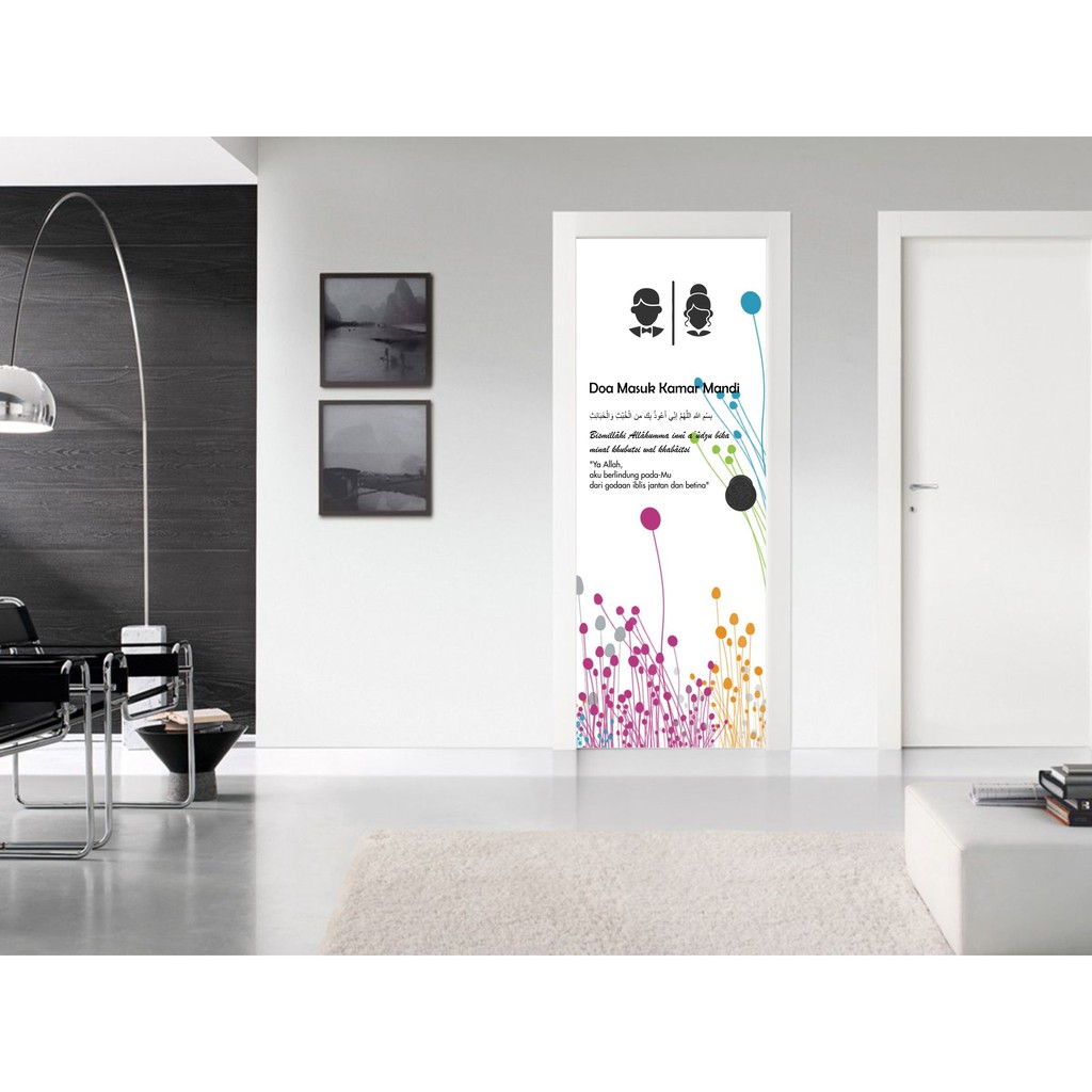 Jual STIKER PINTU BISA CUSTOM MOTIF DAN UKURAN Indonesia|Shopee Indonesia