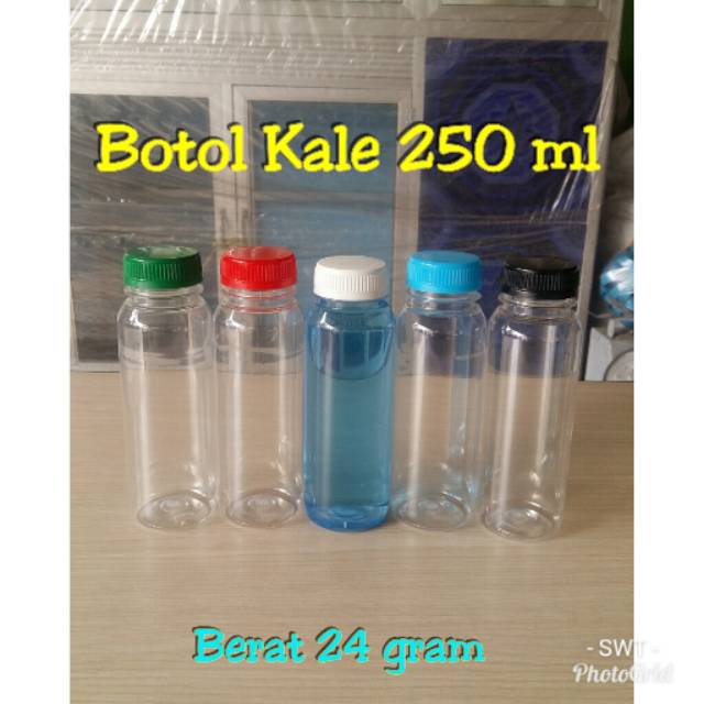 Jual Botol Kale 250 ml @1.540 isi 50 botol / Botol Plastik 250 ml Kale ...