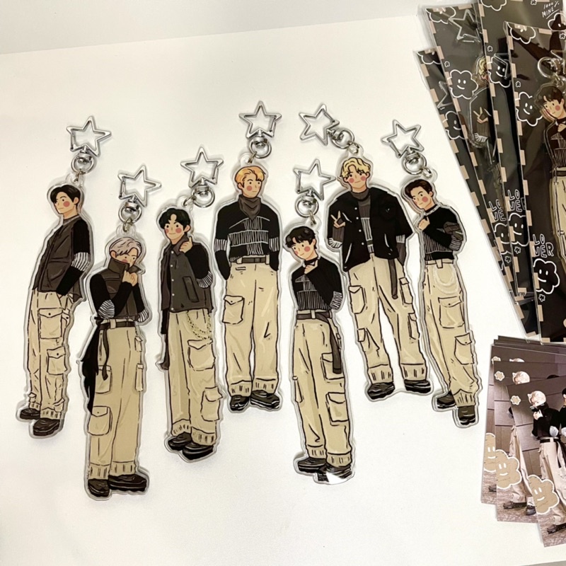 Jual ENHYPEN KEYCHAIN (Big Size Acrylic) itsfromtita | Shopee Indonesia