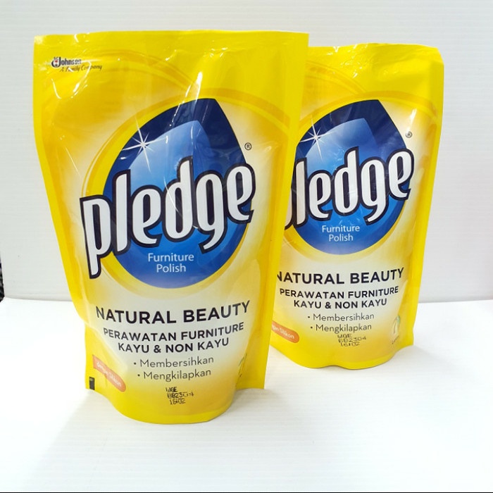 Jual Pledge Aerosol Pump Refill Lemon Pembersih Stainless Mebel ...