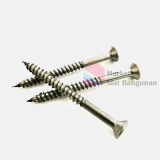 Jual Skrup Kayu CHW 2" (5cm) / Sekrup Kayu CHW 2 Inch Inci X 9 | Shopee ...