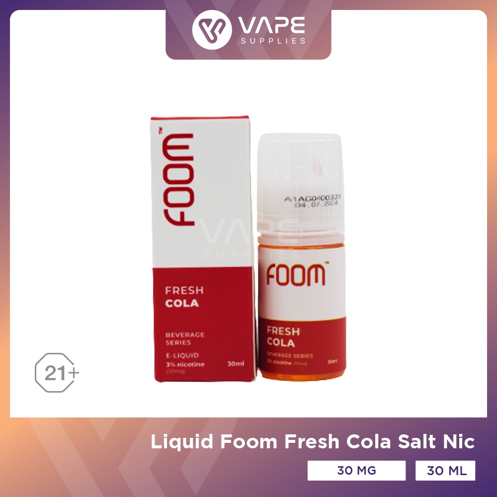 Jual Liquid Foom Fresh Cola Salt Nic 30ML - Foom Beverage Series ...