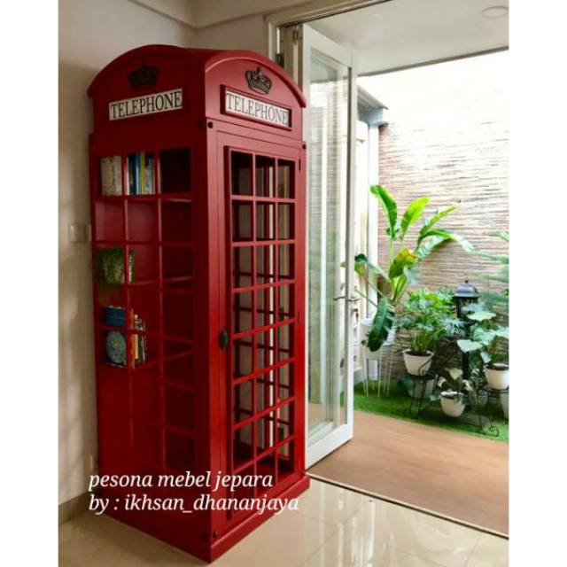 Jual Bufet Telephone London atau Lemari Telephone London atau Box ...