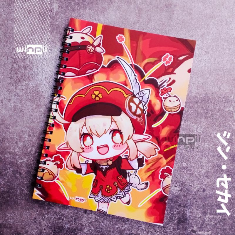 Jual Notebook Klee Game Genshin Impact | Shopee Indonesia