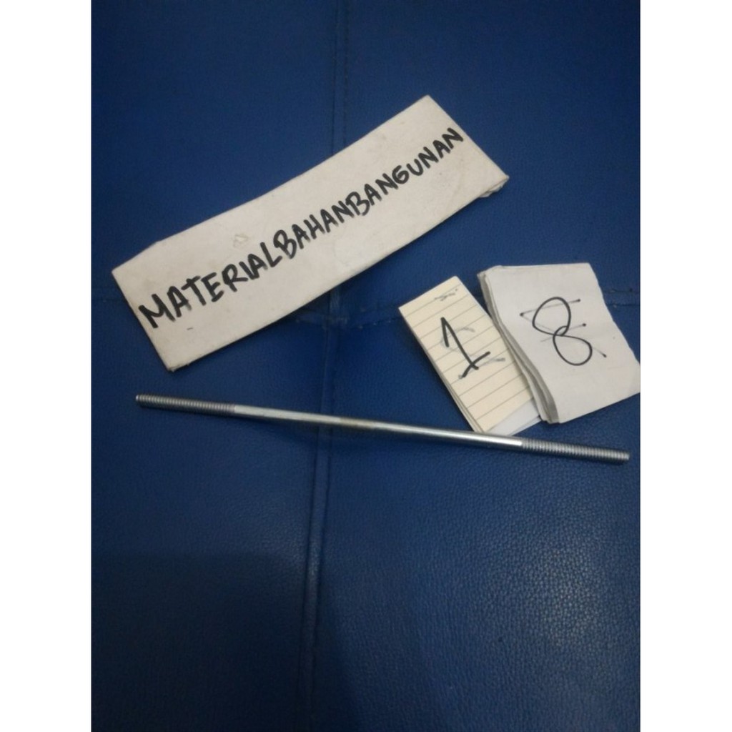 Jual hak seng 2 sisi drat panjang 150 mm baut gantung baut besi hollow ...