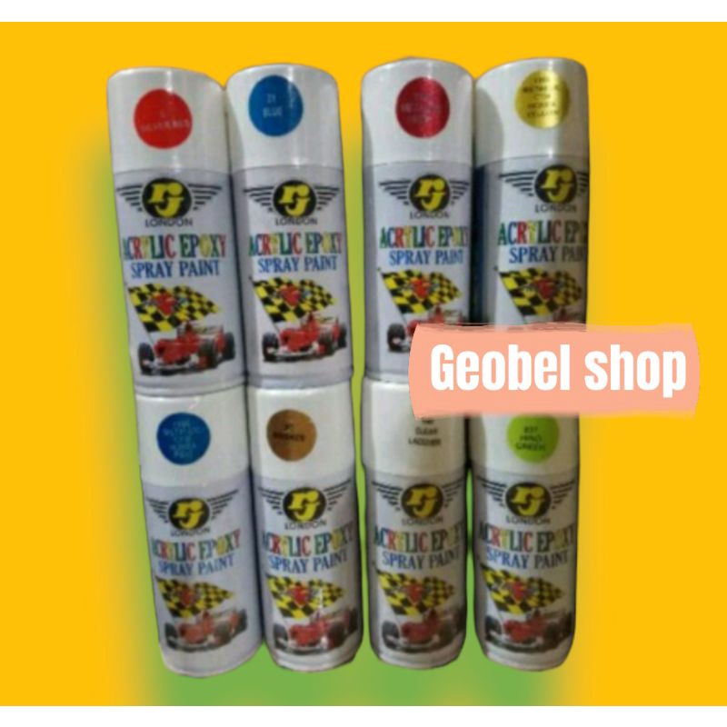 Jual cat semprot rj 150cc warna standar dan metalik pilox pilok bukan samurai diton sapuro ...