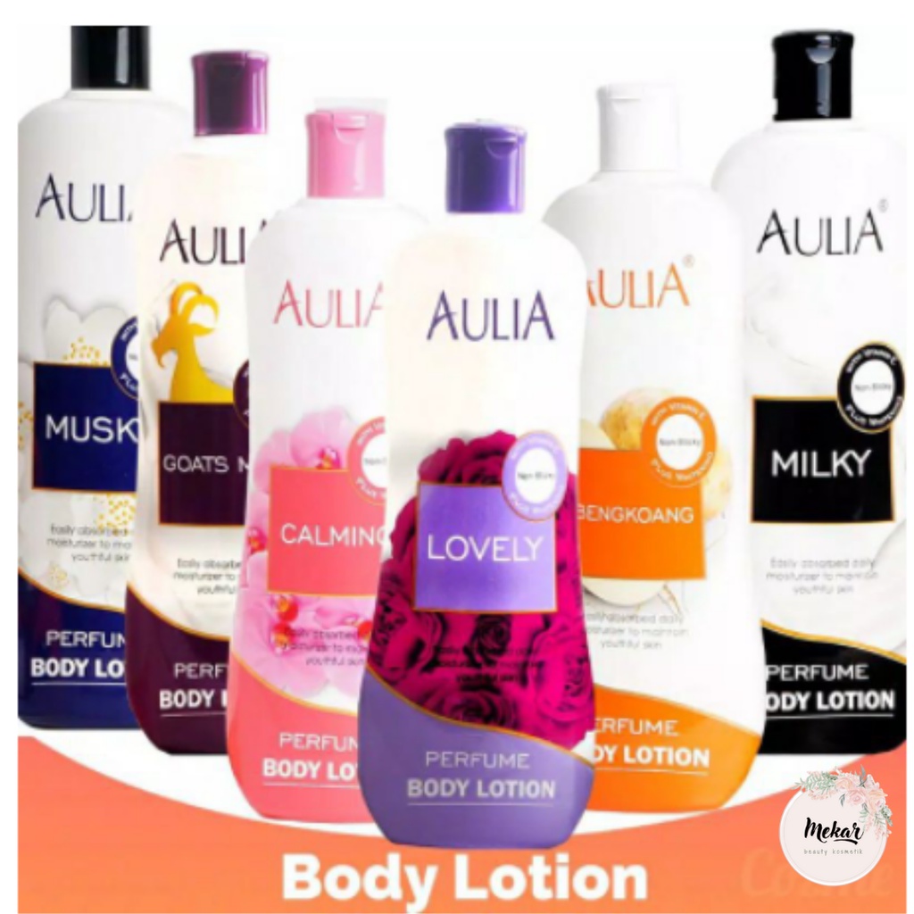 Jual AULIA Perfume Body Lotion 600 ml [Hand Body With Niacinamide ...