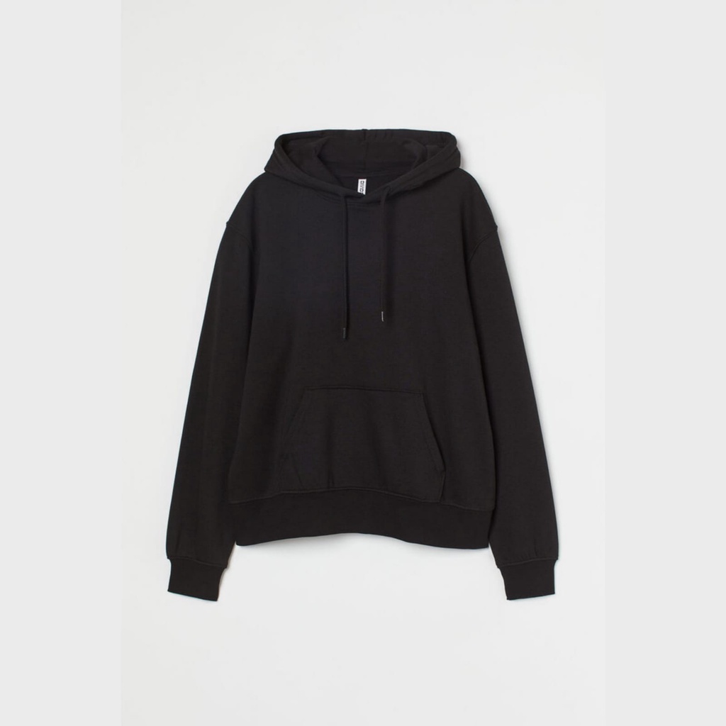 Jual CREWNECK HnM BASIC BLACK | Shopee Indonesia