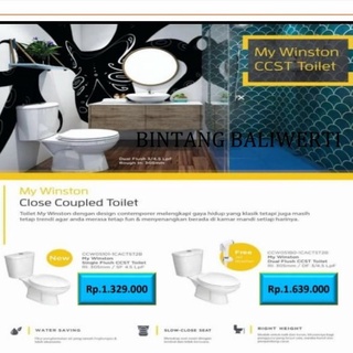 Jual Closed Closet Duduk American Standard My Winston Putih | Shopee ...