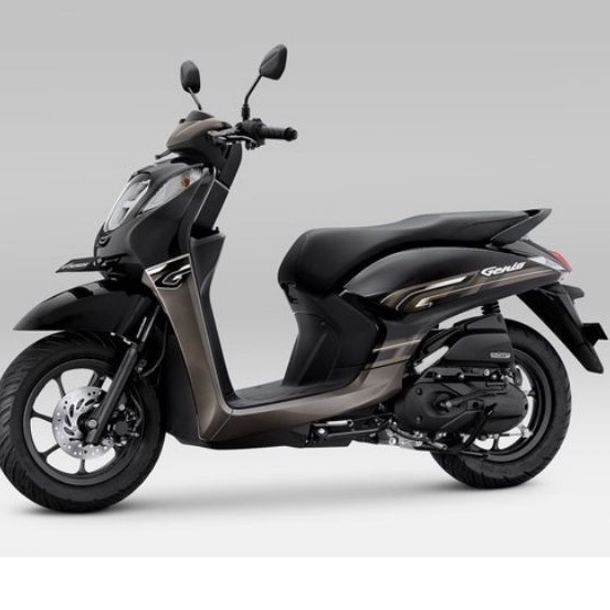 Jual STRIPING STANDAR MOTOR LIST STIKER HONDA GENIO NEW CBS TYPE BROWN ...