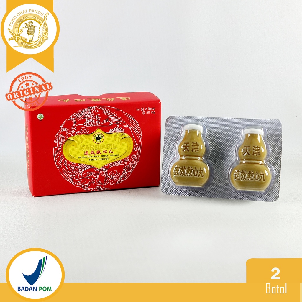 Jual KARDIAPIL / SUXIAO JIU XIN WAN / OBAT SIRKULASI DARAH / JANTUNG ...