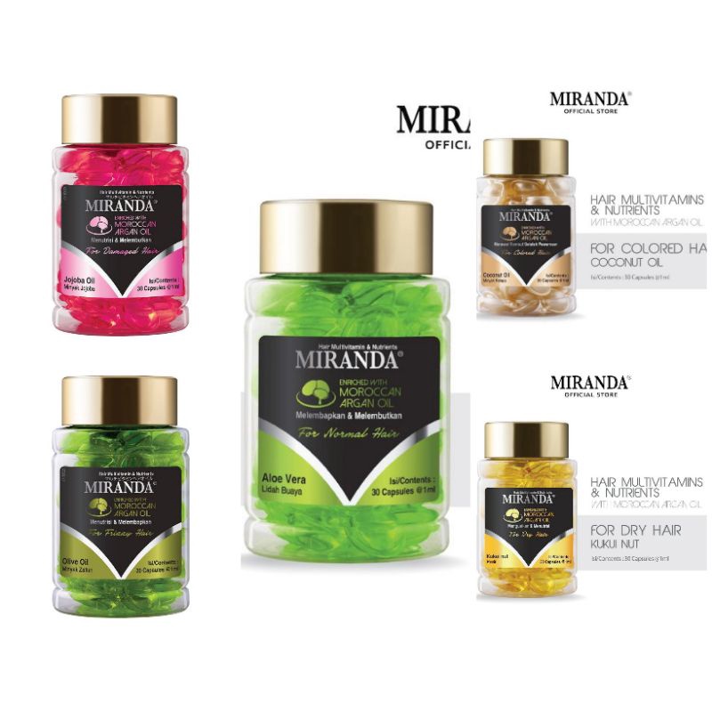 Jual Miranda Vitamin Rambut | Shopee Indonesia