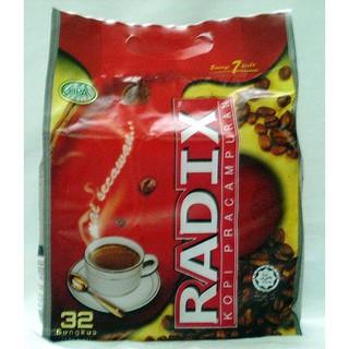Jual Kopi Radix Premix Coffe Mai Secawan isi 32 Sachet Asli Original ...