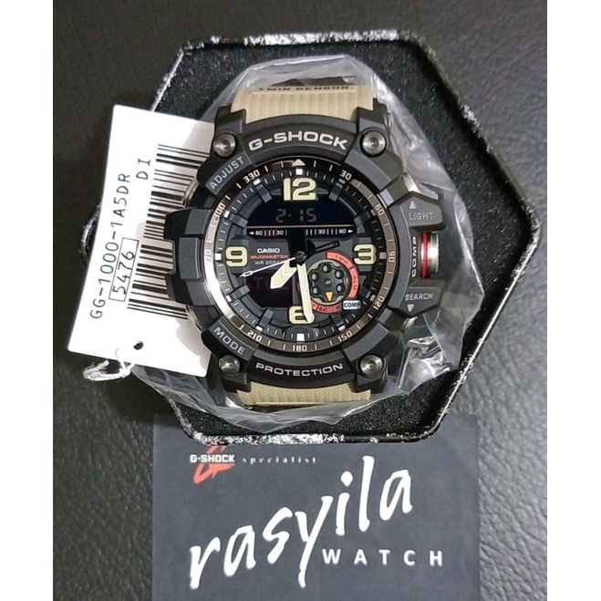 Jual Casio G-Shock GShock Mudmaster GG 1000 / GG1000 - 1A5DR / 1A5 ...