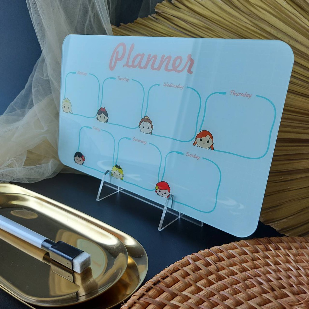 Jual Acrylic Schedule Board/Akrilik Papan Jadwal/Papan Akrilik/Papan ...