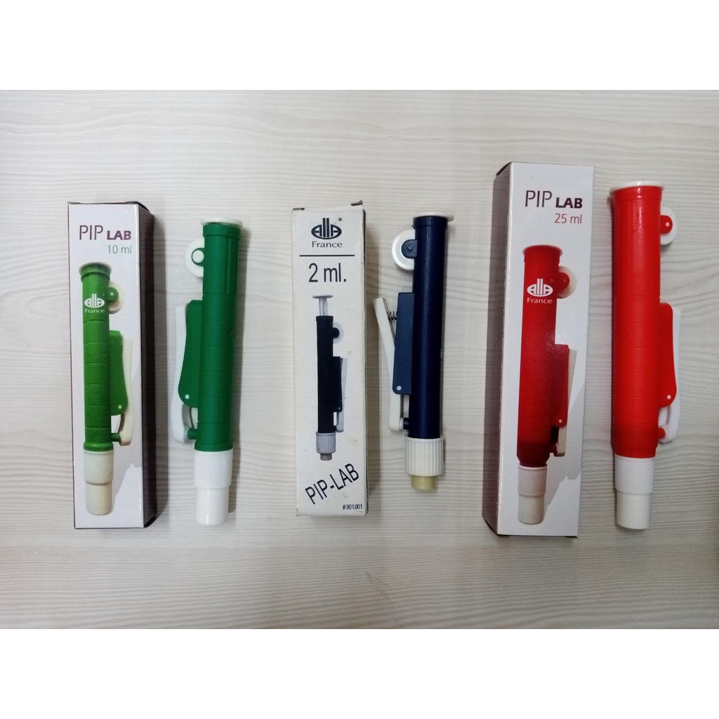 Jual Pipette Pump / Pipette Filler Pip-Lab 2 ml 10 ml 25 ml Alla France | Shopee Indonesia