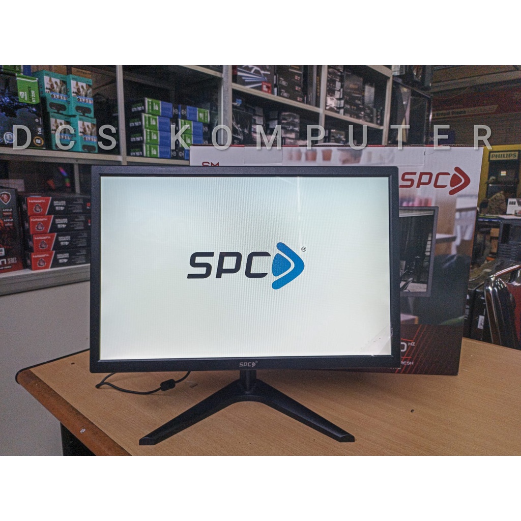 Jual LED MONITOR SPC 19 INCH HD 1440HZ OUTPUT HDMI DAN VGA | Shopee ...