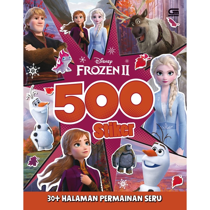 Jual GPU - Frozen Ii: 500 Stiker-(Disney) | Shopee Indonesia