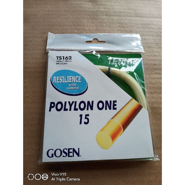 Jual Senar Raket Tenis Gosen Polylon One 15 Original | Shopee Indonesia