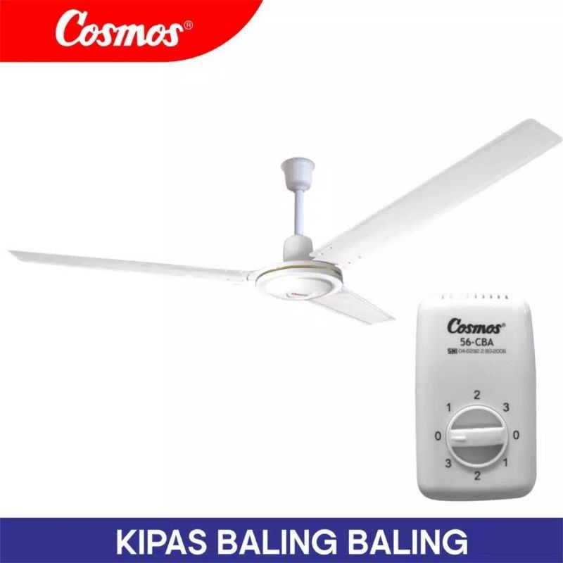 Jual COSMOS 56-CBA Kipas Angin Baling Ceiling Fan 56Inch-plat besi ...