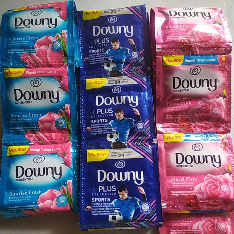 Jual Downy Konsentrat Renceng Isi 12 Saset Indonesia|Shopee Indonesia