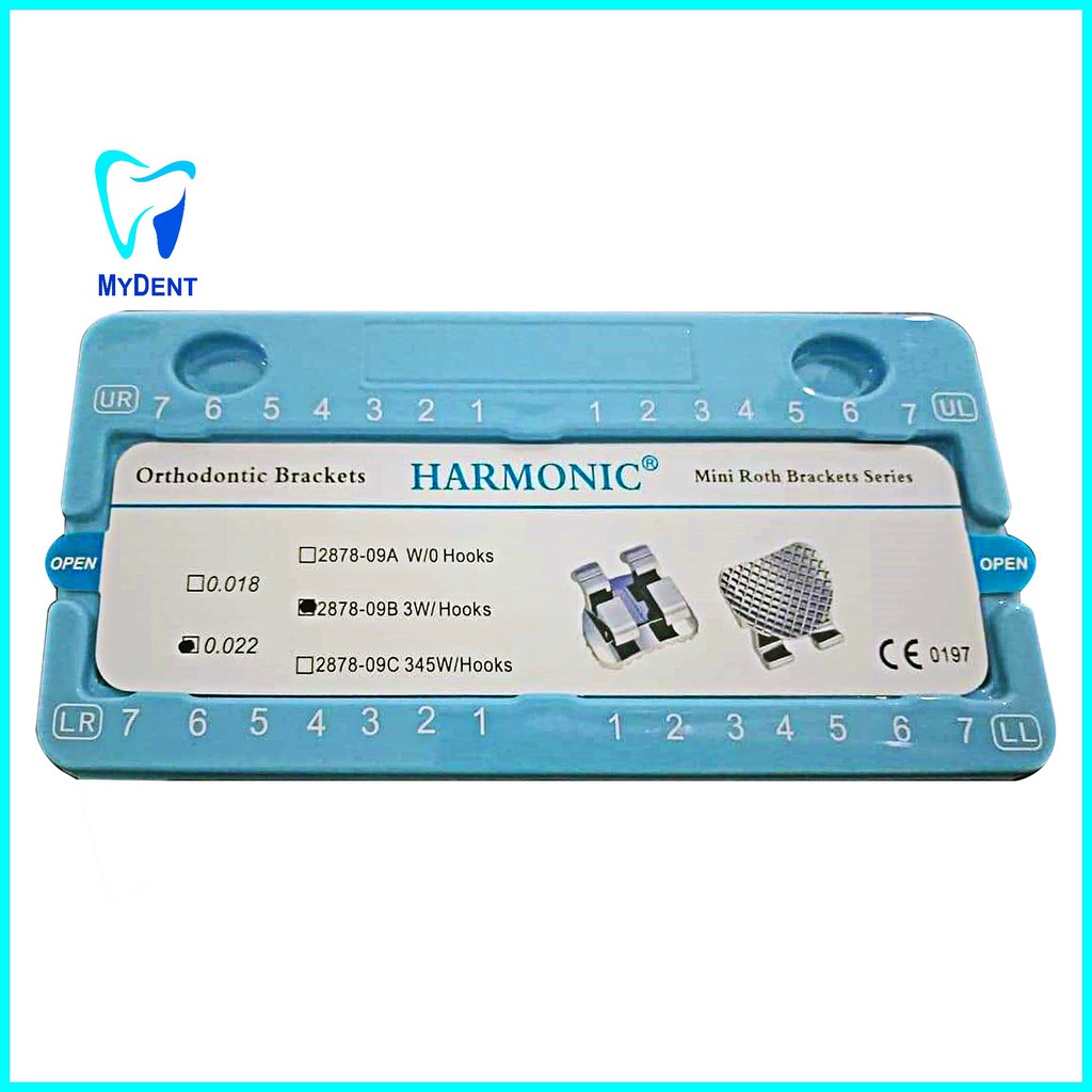 BRACKET GIGI BEHEL GIGI HARMONIC MINI ROTH 0.22 | Shopee Indonesia