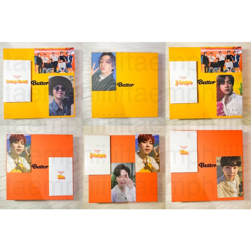 Jual [ BACA DESKRIPSI ] ALBUM BUTTER UNSEALED JUNGKOOK JIN GROUP ...
