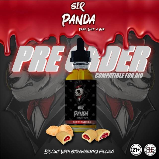 Jual SIR PANDA 60ML 3MG BY RNB PREMIUM E-LIQUID VAPORIZER VAPE | Shopee ...