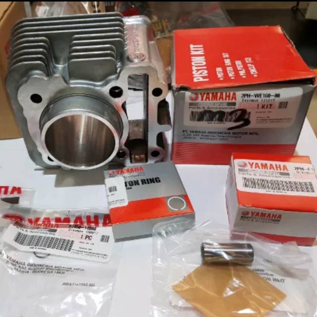 Jual Kas Blok Piston Lengkap Yamaha Soul GT 125 Mio M3 Mio Z Freego gear 125 ORI YGP | Shopee ...