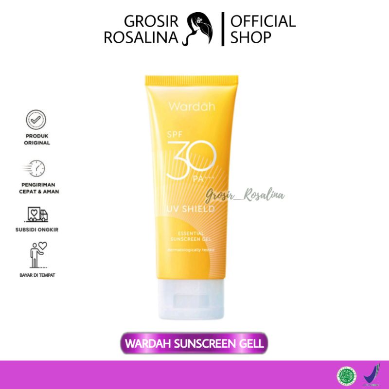 Jual Wardah Sun Care Sunscreen Gel SPF 30 40ml | Shopee Indonesia