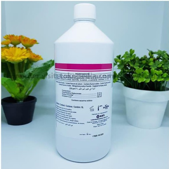 Jual OBAT KUMUR PERIOKIN KIN GINGIVAL MOUTHWASH 1 LITER | Shopee Indonesia