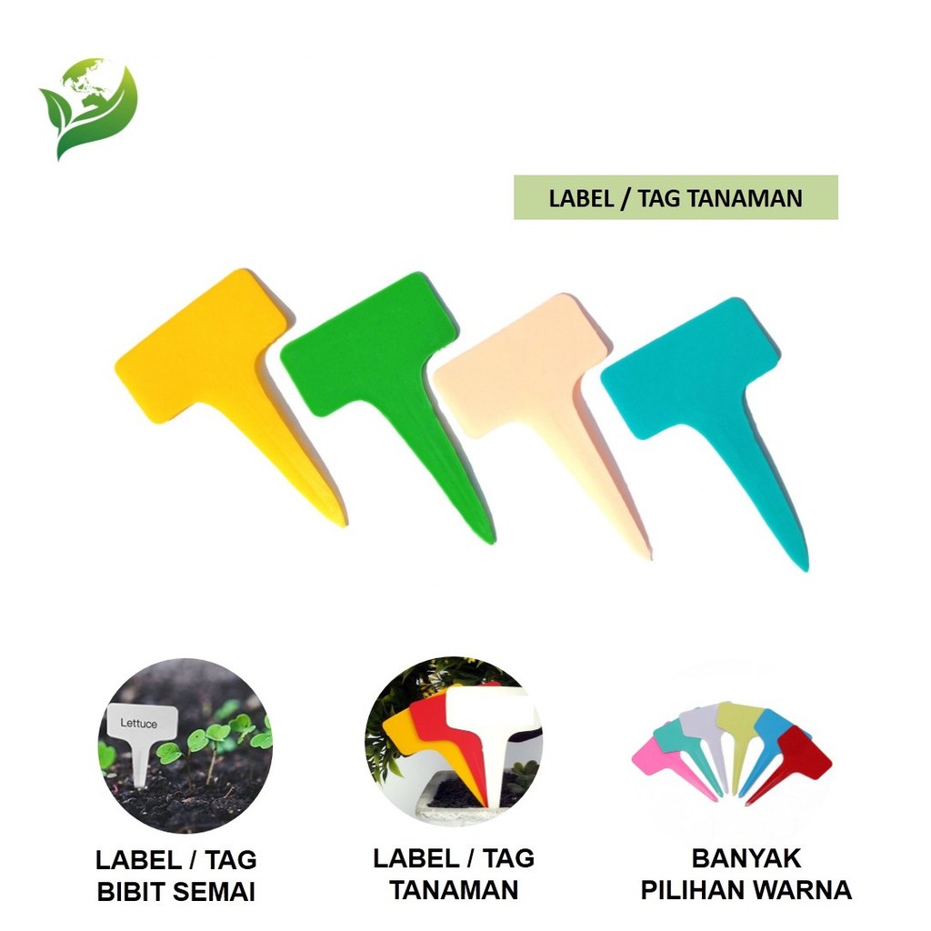 Jual LABEL PENANDA TANAMAN BENTUK PATOK PAPAN BAHAN PLASTIK BERKUALITAS | Shopee Indonesia