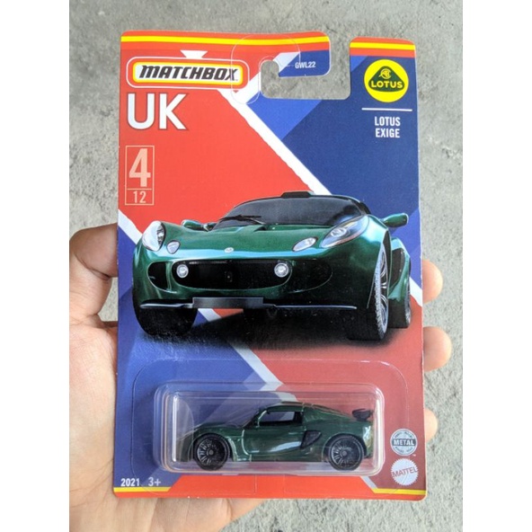Jual matchbox uk lotus exige british racing green | Shopee Indonesia