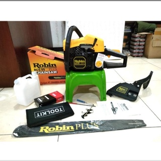 Jual RCS 99 ROBIN PLUS CHAINSAW 54, 6 CC BAR 22 inchi BAJA MESIN MEREK ...