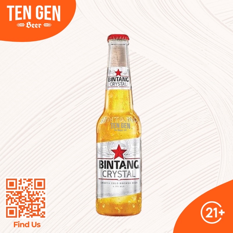 Jual Bintang crystal pint 330ml | Shopee Indonesia