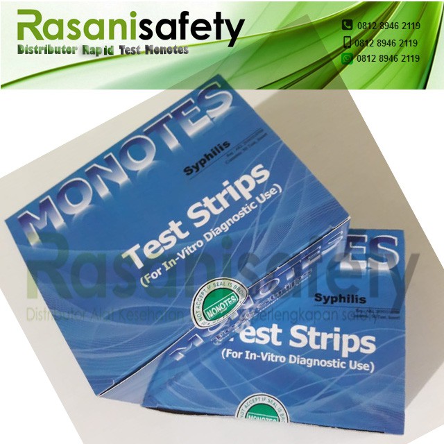 Jual VDRL Strip Tes Rapid Sifilis Isi 50 Test Alat Stik Cek Syphilis ...