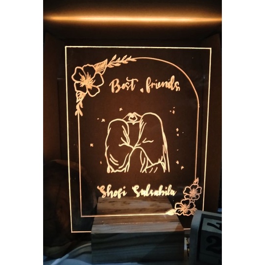Jual Akrilik Led custom (handmade) | Shopee Indonesia
