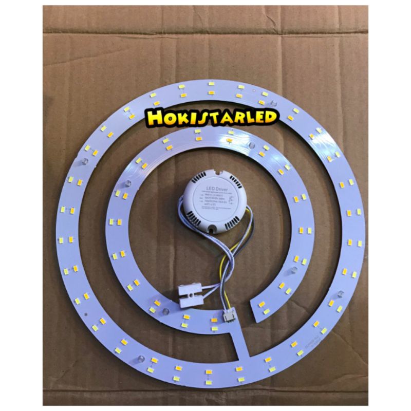 Jual Lampu baret led 24watt refil lampu plafon 24 w 24 watt modul magnet | Shopee Indonesia