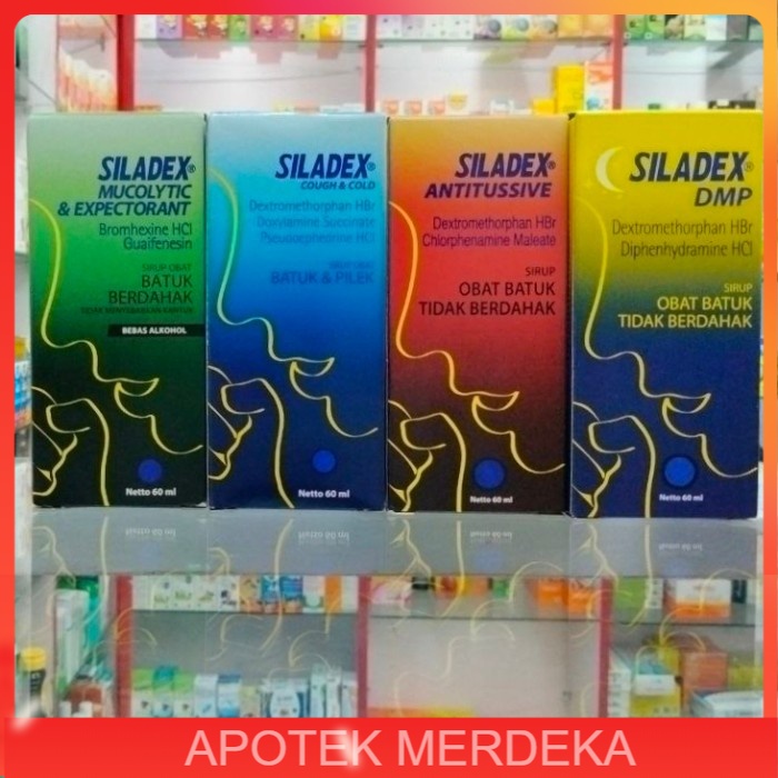 Jual Siladex Obat Batuk 60 mL / siladex batuk kering / dahak / flu ...