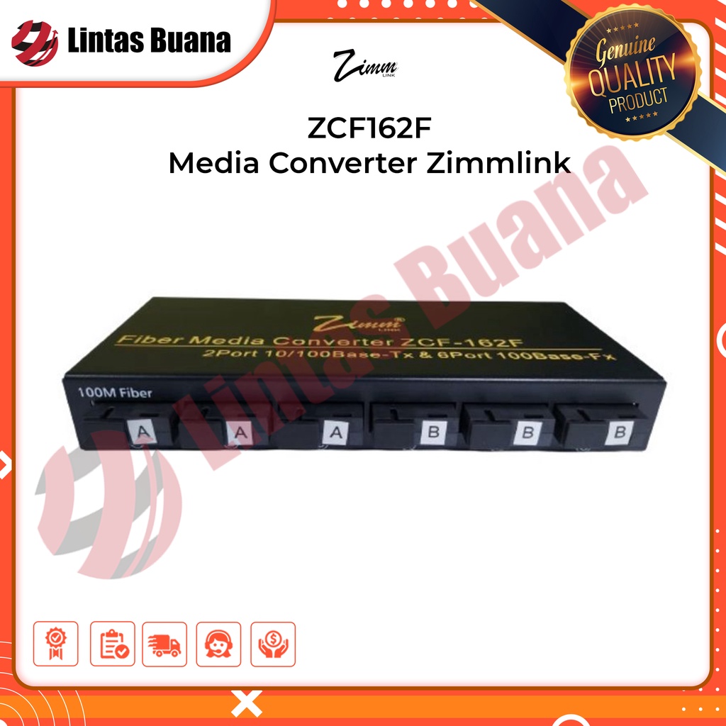 Jual Media Converter Zimmlink ZCF 162F | Shopee Indonesia