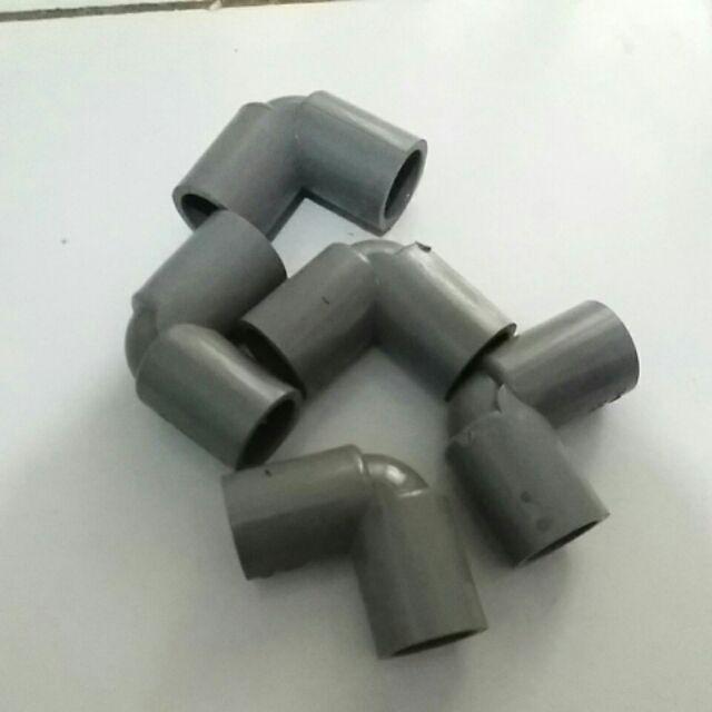 Fitting Pvc Sambungan Pipa Pvc Paralon Knee 1/2 Rucika | Shopee Indonesia